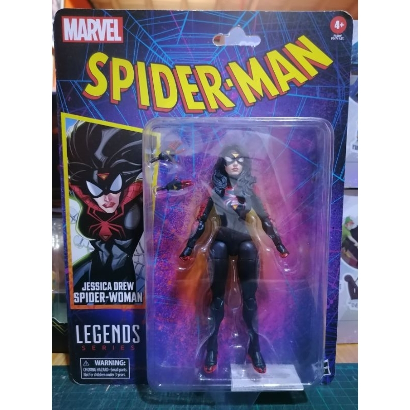 HASBRO Marvel Legends Series "Jessica Drew SPIDER-WOMAN" 6in standing ...