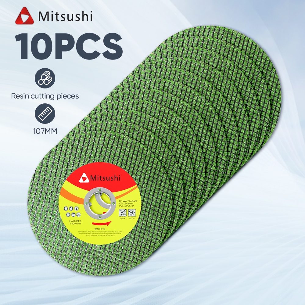 Mitsushi 4 Inches red Steel Grinding Disc 10Pcs For Angle Grinder ...