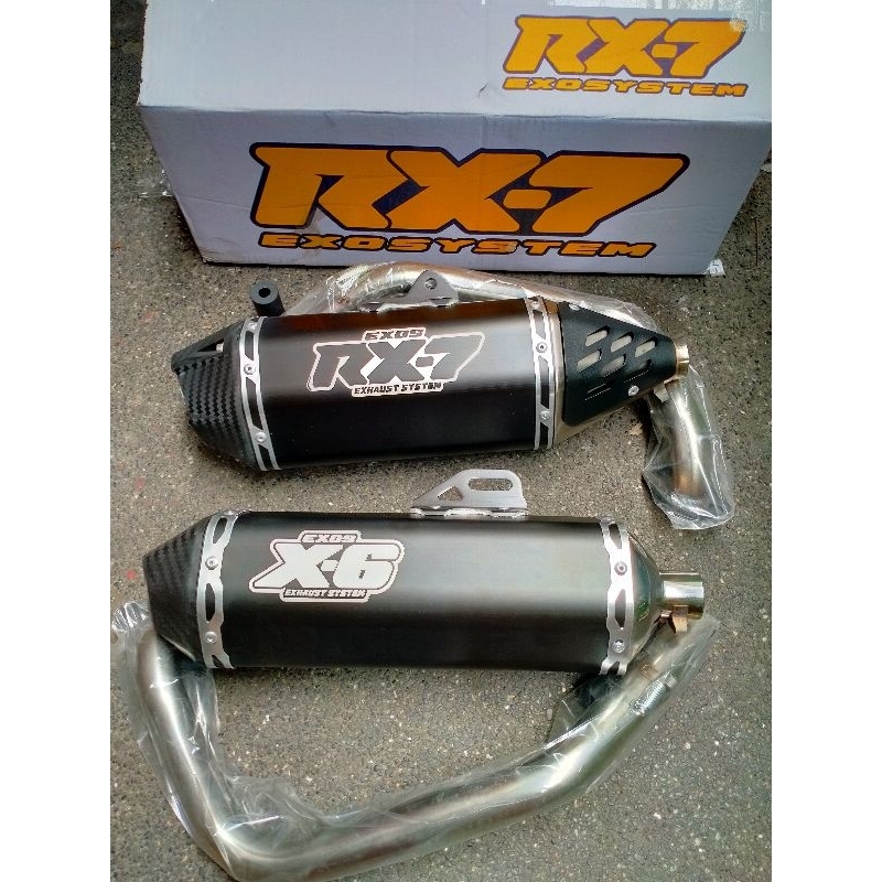 Exos X6 Pipe For Honda Clickv3/v2/Click v1/Pcx160 | Shopee Philippines