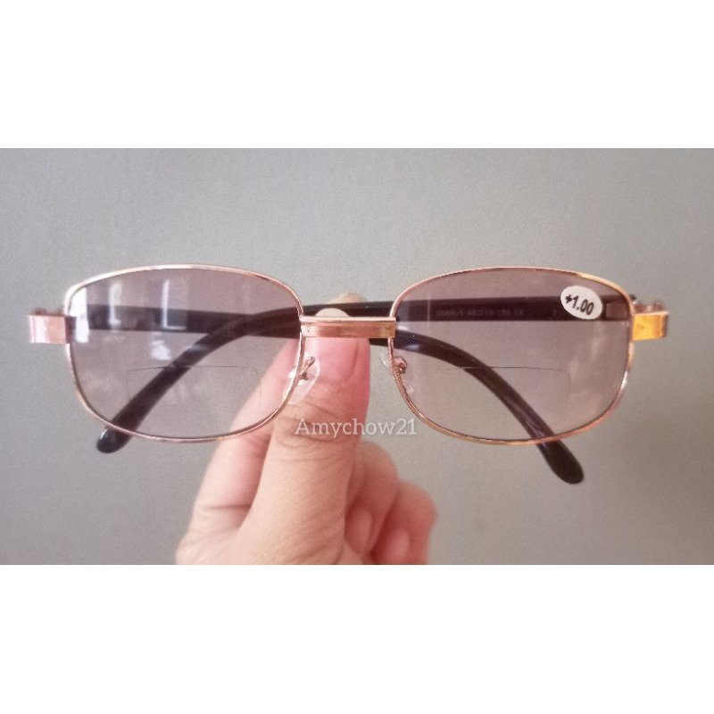 +1.00 to +3.00 DOUBLE VISTA READING EYEGLASSES WITH FREE CASE AND WIPER ...