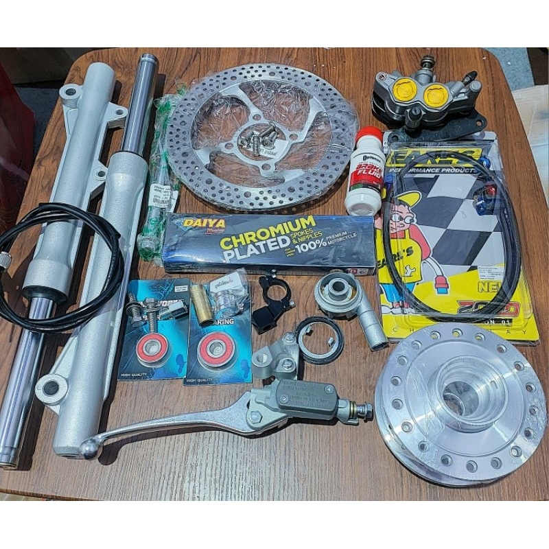 Front disc conversion set smash / Wave / shooter ( No Tabas Cowling ...