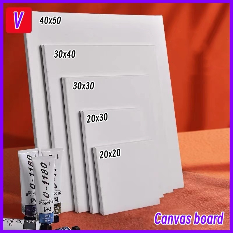Canvas Board Painting Plain Cotton Painting Canvas Panels for Acrylic ...