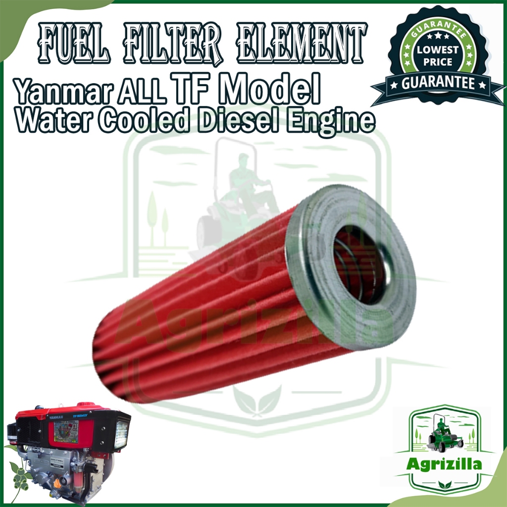 Fuel Filter Element Yanmar TF50 TF60 TF70 TF75 TF80 TF90 TF105 TF120 ...