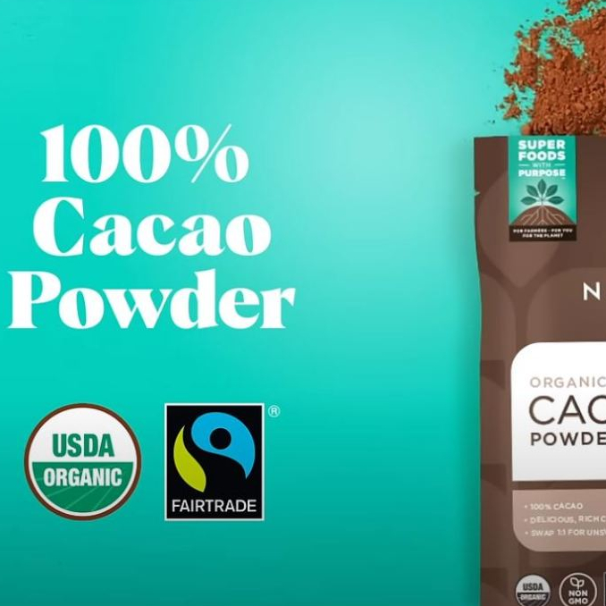 Navitas Organics, Organic Cacao Powder, Unsweetened | Shopee Philippines