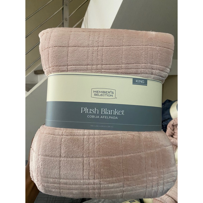 MS Plush Blanket King Pink | Shopee Philippines