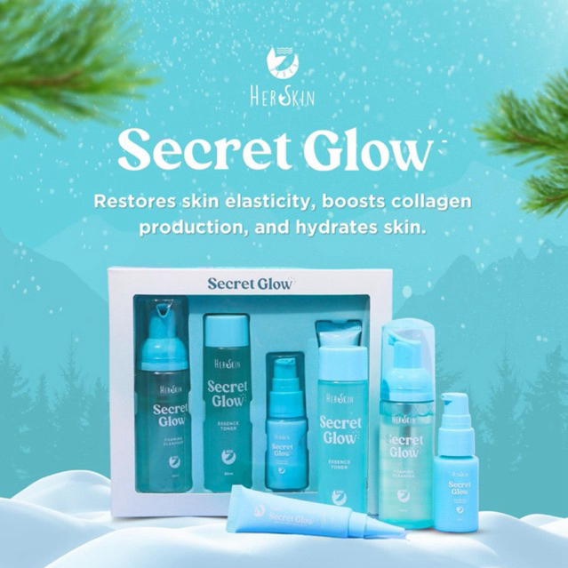 Secret Glow Maintenance Set HerSkin Sevendays Neko By Kath Melendez KM ...