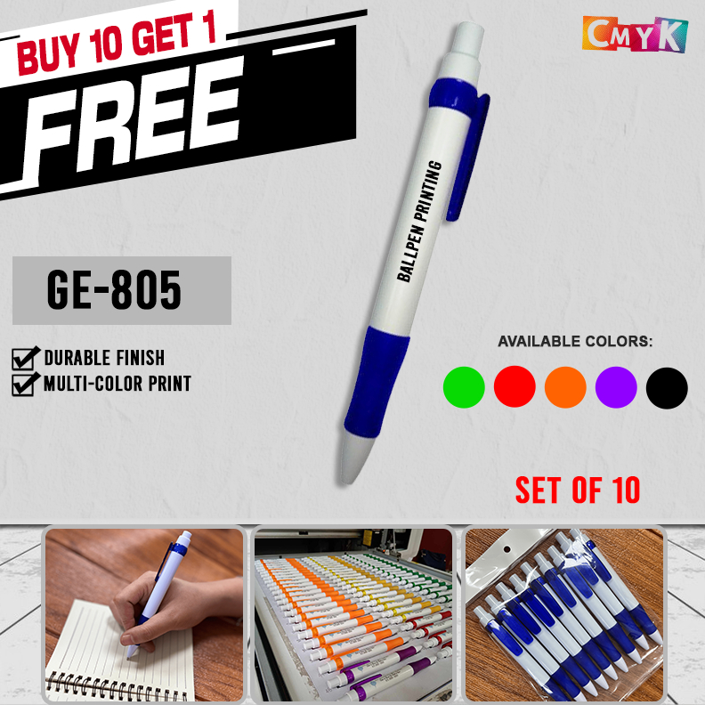 SET OF 10 PCS Customized Ballpen GE-805 Personalized, Giveaway ...