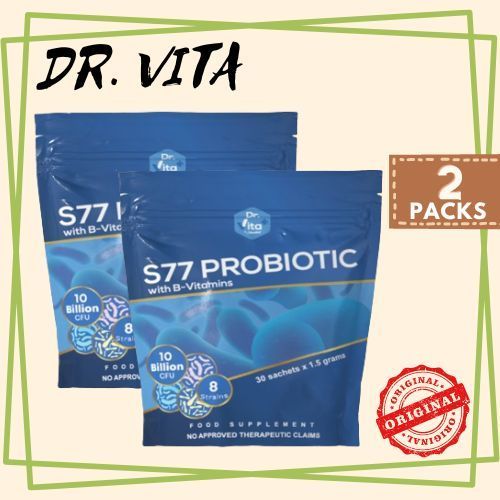 Dr. Vita S77 Probiotics with B-Vitamins (Twin 2 Packs PROMO) | Shopee ...