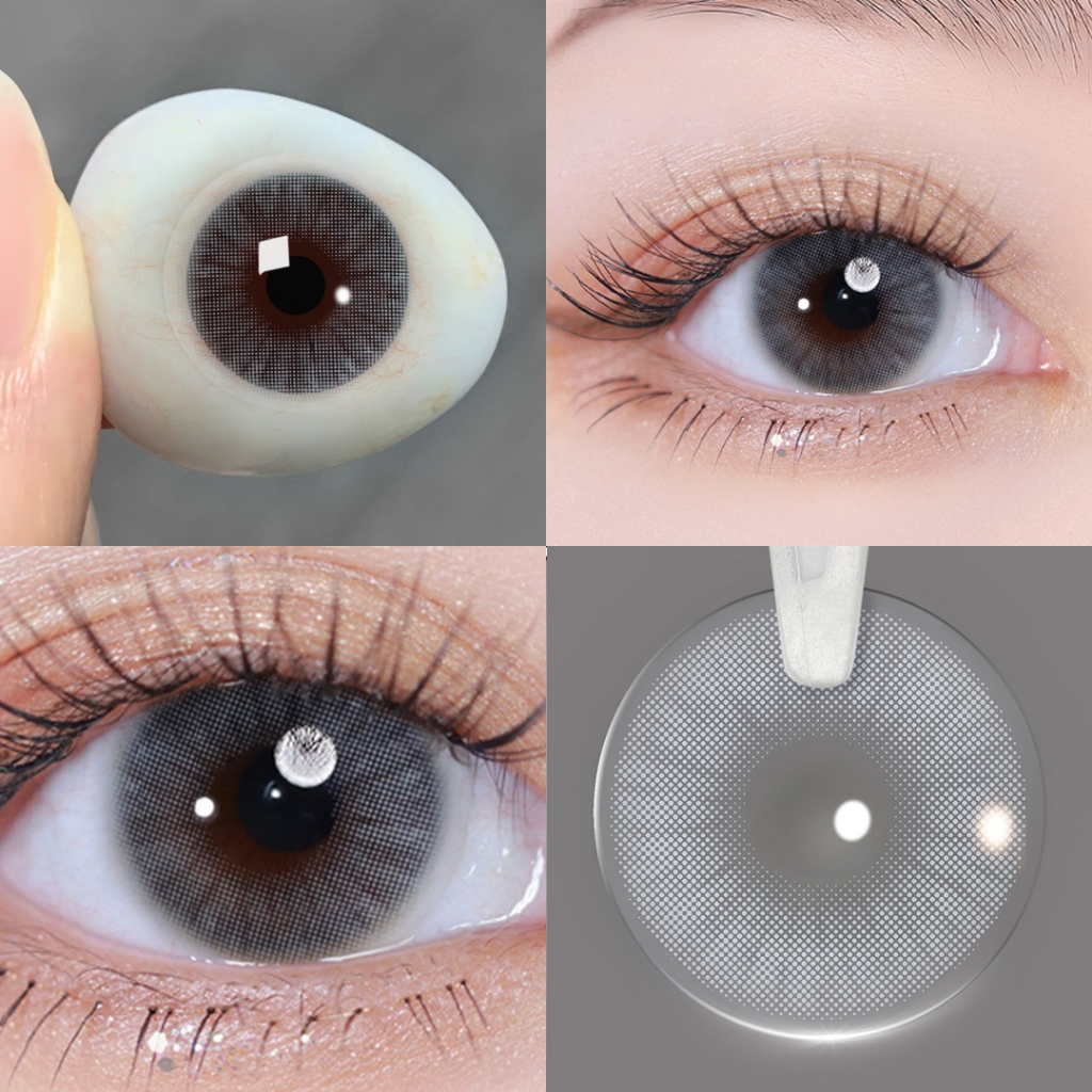 【Authentic & COD】Magister contact lenses Icy Gray 14MM Korean style ...