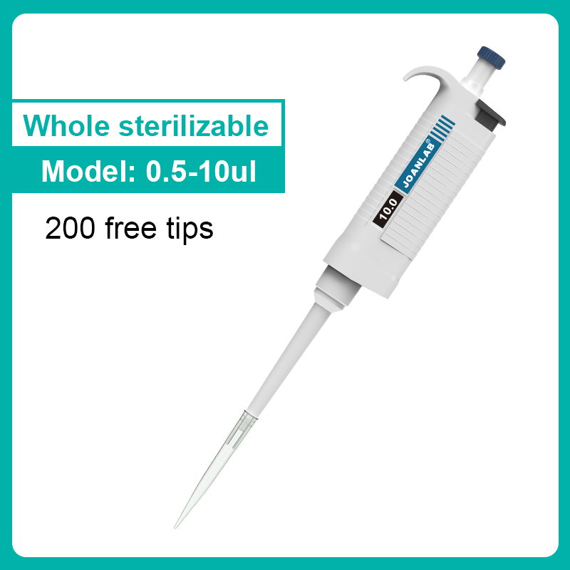 WANTLAB Pipette Laboratory Autoclavable Digital Adjustable Micropipette ...
