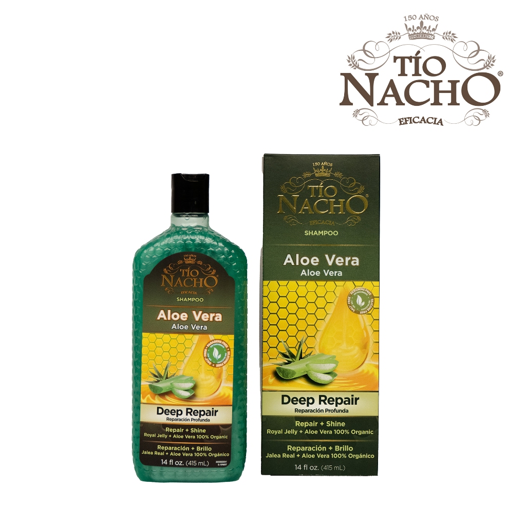 TIO NACHO Aloe Vera Deep Repair Shampoo 415ml | Shopee Philippines