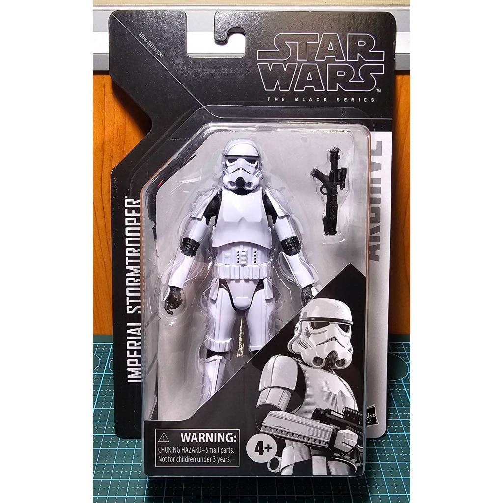 Star Wars TBS 6" Imperial Stormtrooper SW The Black Series Archive Storm Trooper | Shopee ...