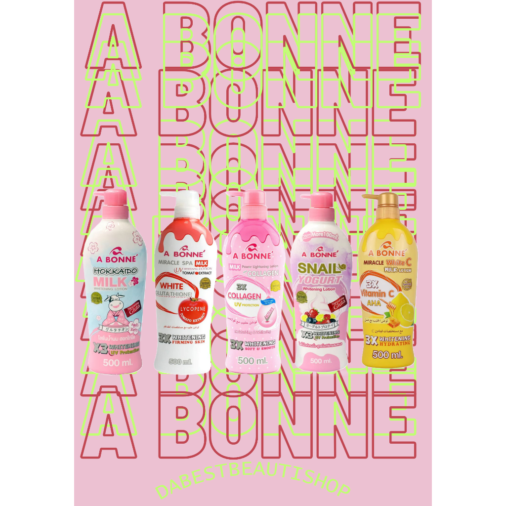 A BONNE' WHITENING LOTION COLLECTIONS | Shopee Philippines