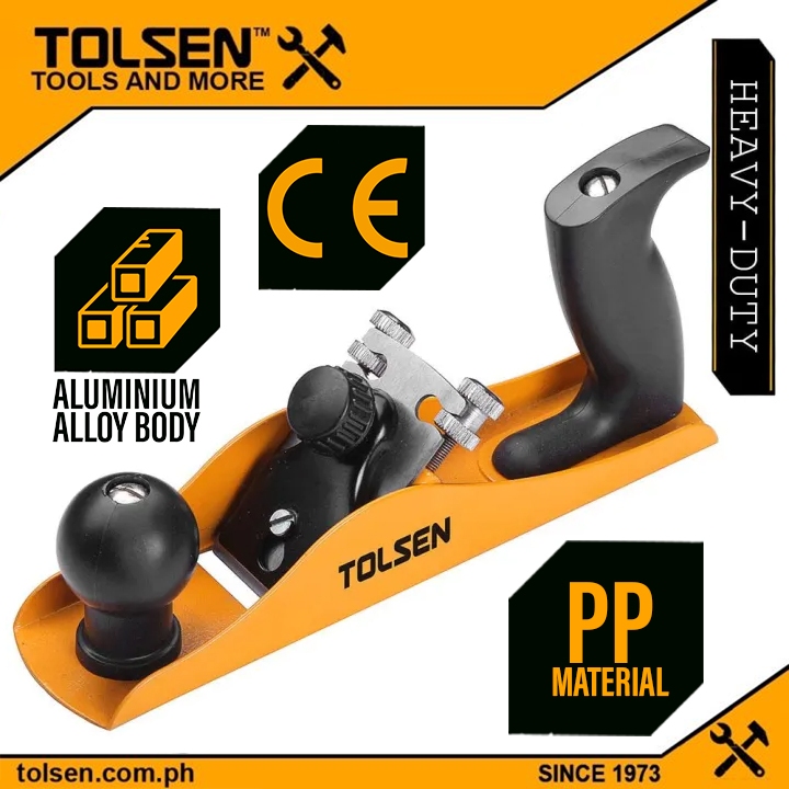 Tolsen Hand Held Bench Wood Planer w/ Blade (235x44mm) 42000 | Shopee ...