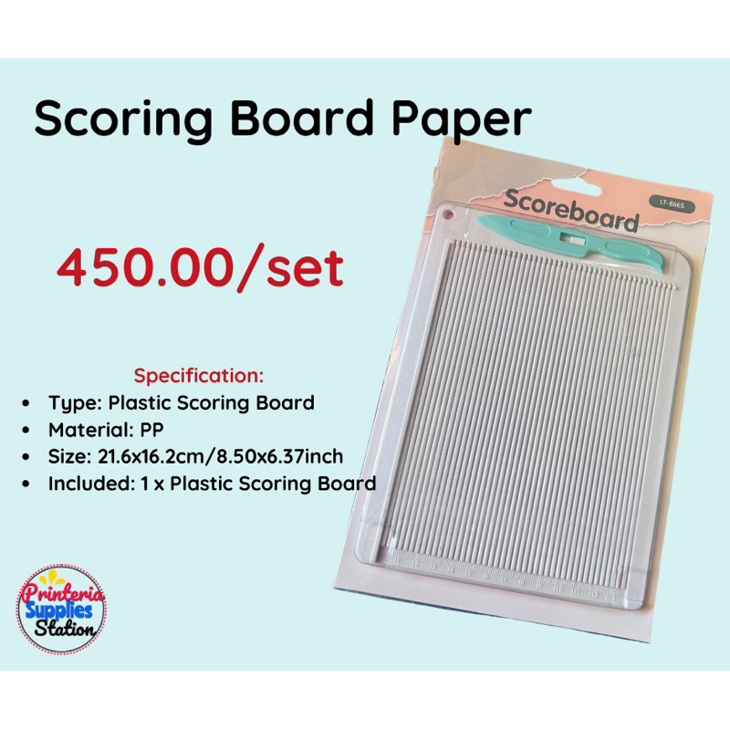 𝐒𝐜𝐨𝐫𝐢𝐧𝐠 𝐁𝐨𝐚𝐫𝐝 𝐟𝐨𝐫 𝐏𝐚𝐩𝐞𝐫 𝐰𝐢𝐭𝐡 𝐦𝐞𝐚𝐬𝐮𝐫𝐢𝐧𝐠 𝐠𝐫𝐢𝐝 | Shopee Philippines