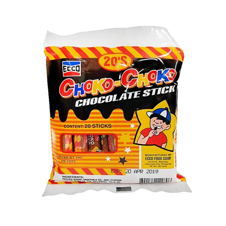 Choko Choko Chocolate Stick 20s | Shopee Philippines