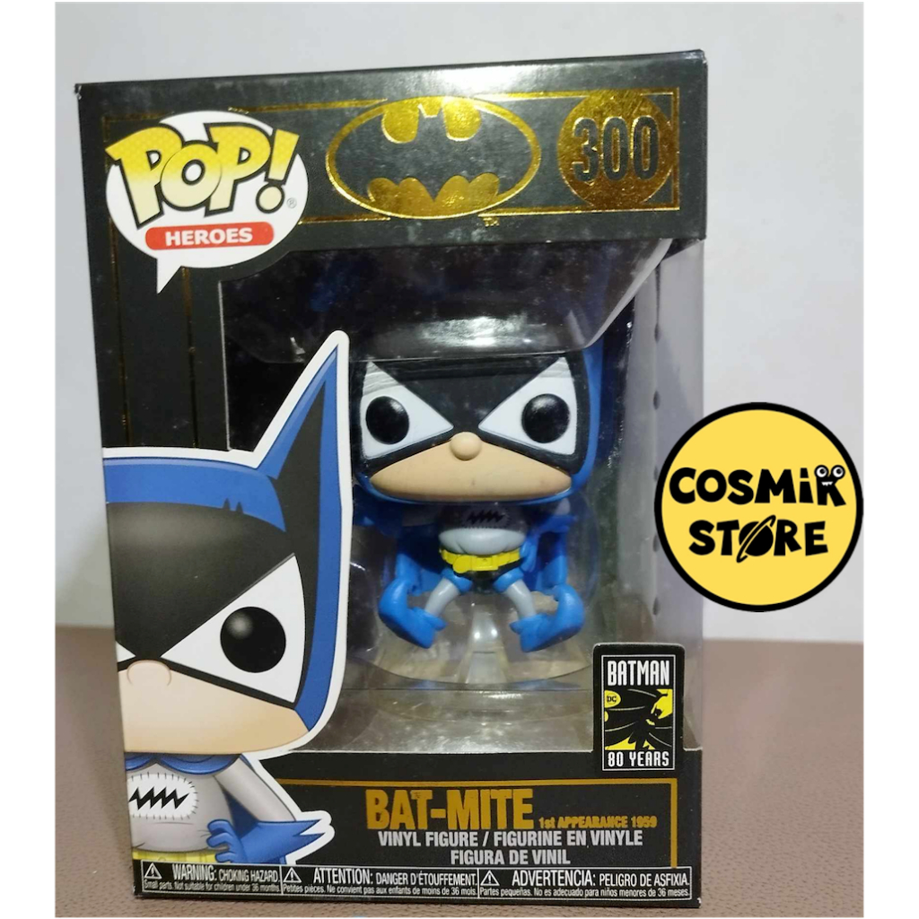 Funko Pop! Heroes : Batman Bat-Mite No.300 (Damage box) | Shopee ...