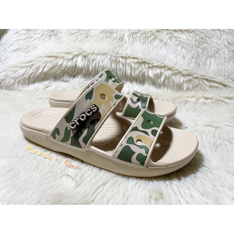 Original Crocs Classic Sandal Camo - Chai Tan | Shopee Philippines