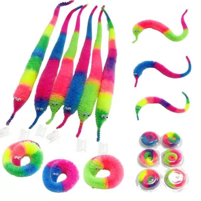 Magic Worm Twisted Worm Seahorse Toy wacky worm Street Magic Comedy Toy ...