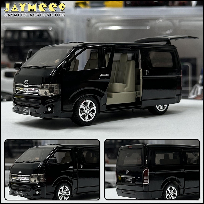 Die Cast Toyota Hiace 1:32 Scale ALLOY CAR MODEL Toy Ornaments For Kids ...