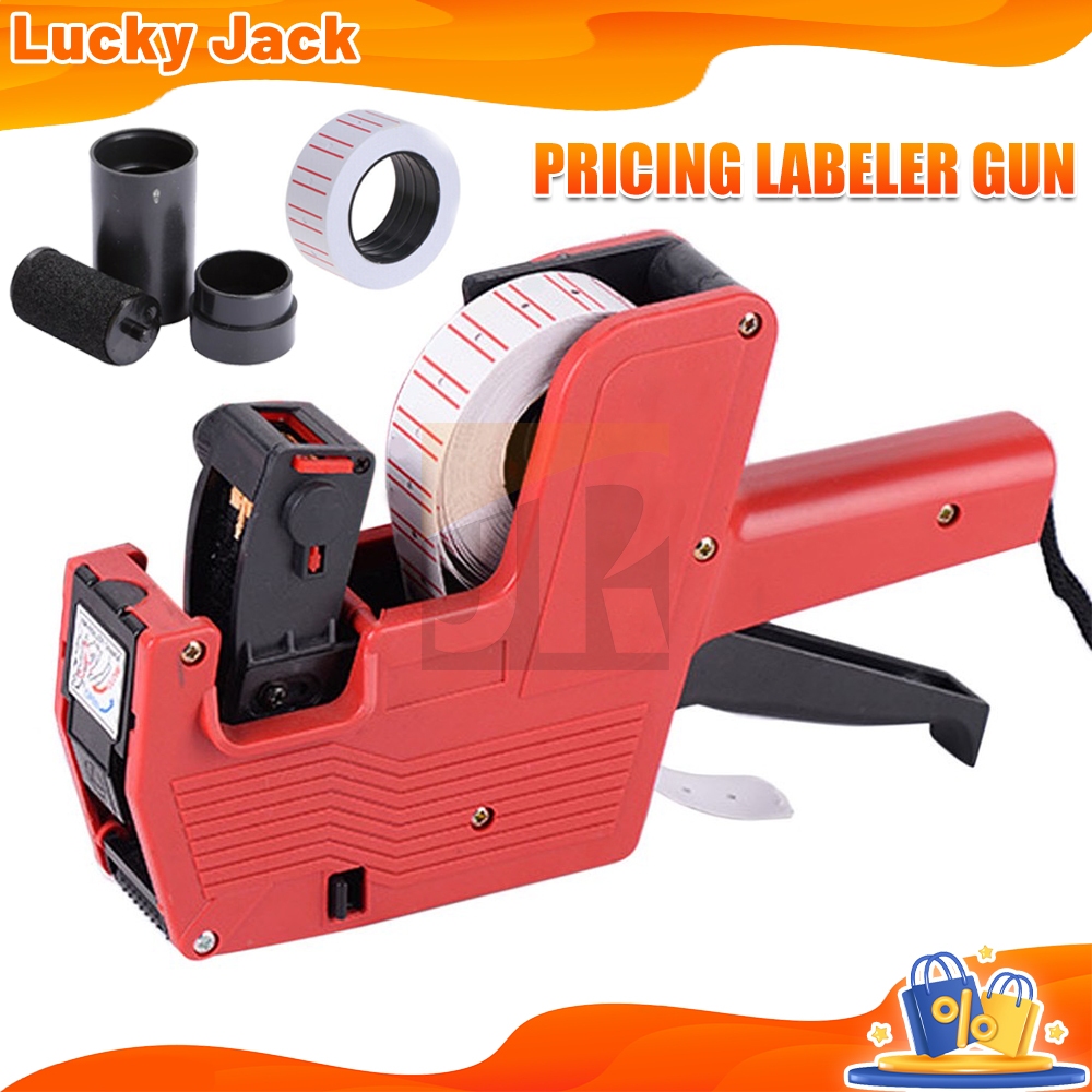 Mx-5500 Price Tag Gun With Sticker Labels & Ink Refill, Label Maker ...