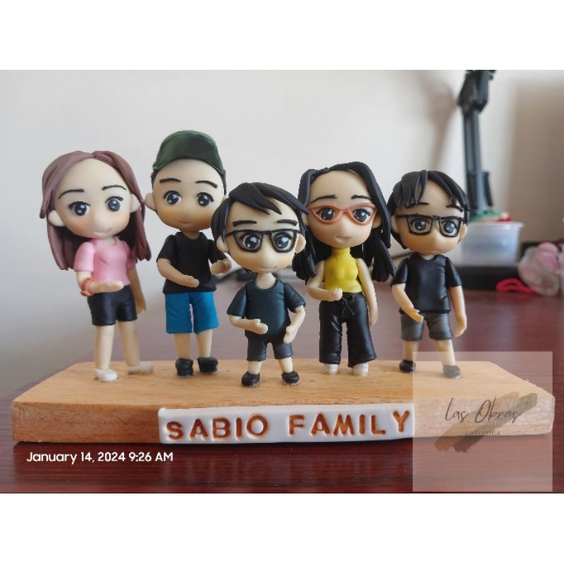 family standee chibi 2.5 to 3 inches | Shopee Philippines