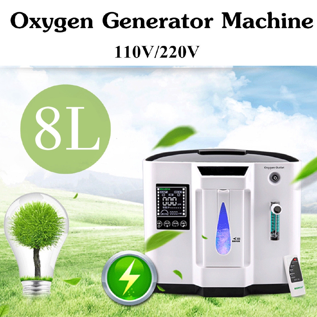 8L Oxygen Concentrator Vehicle Small Portable Family Type Ventilator ...