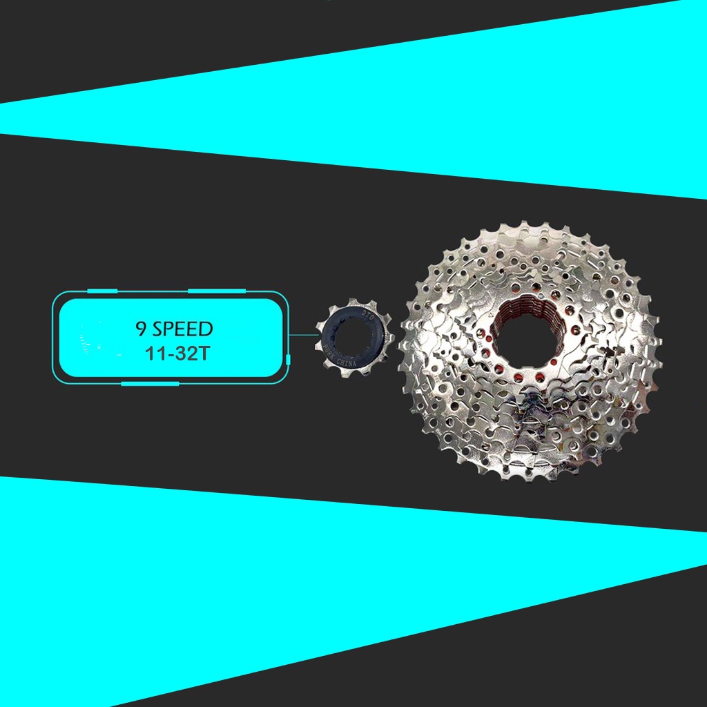 WD MTB Cogs Road Bike Cassette 8/9/10 Speed Freewheel Sprocket 11/13/15 ...