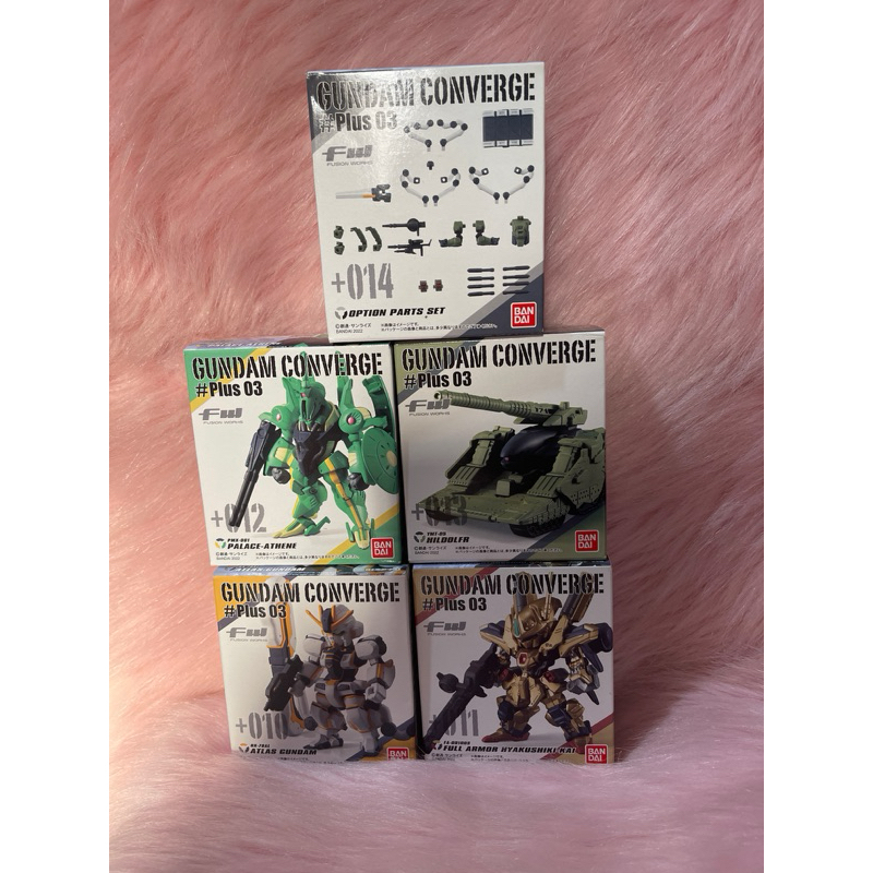Gundam Converge set. | Shopee Philippines