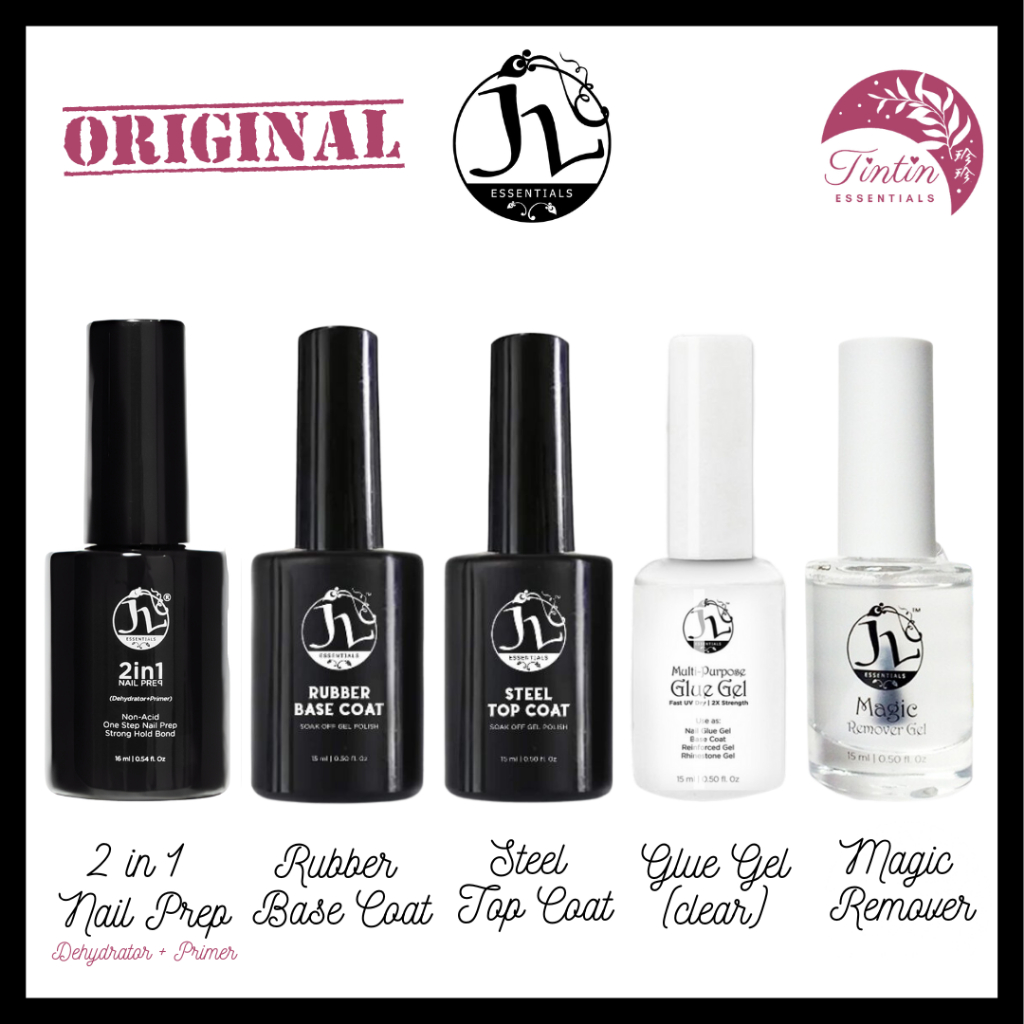 JL Glue Multi Purpose Glue Gel Softgel Glue / Rubber Base Coat / Steel ...