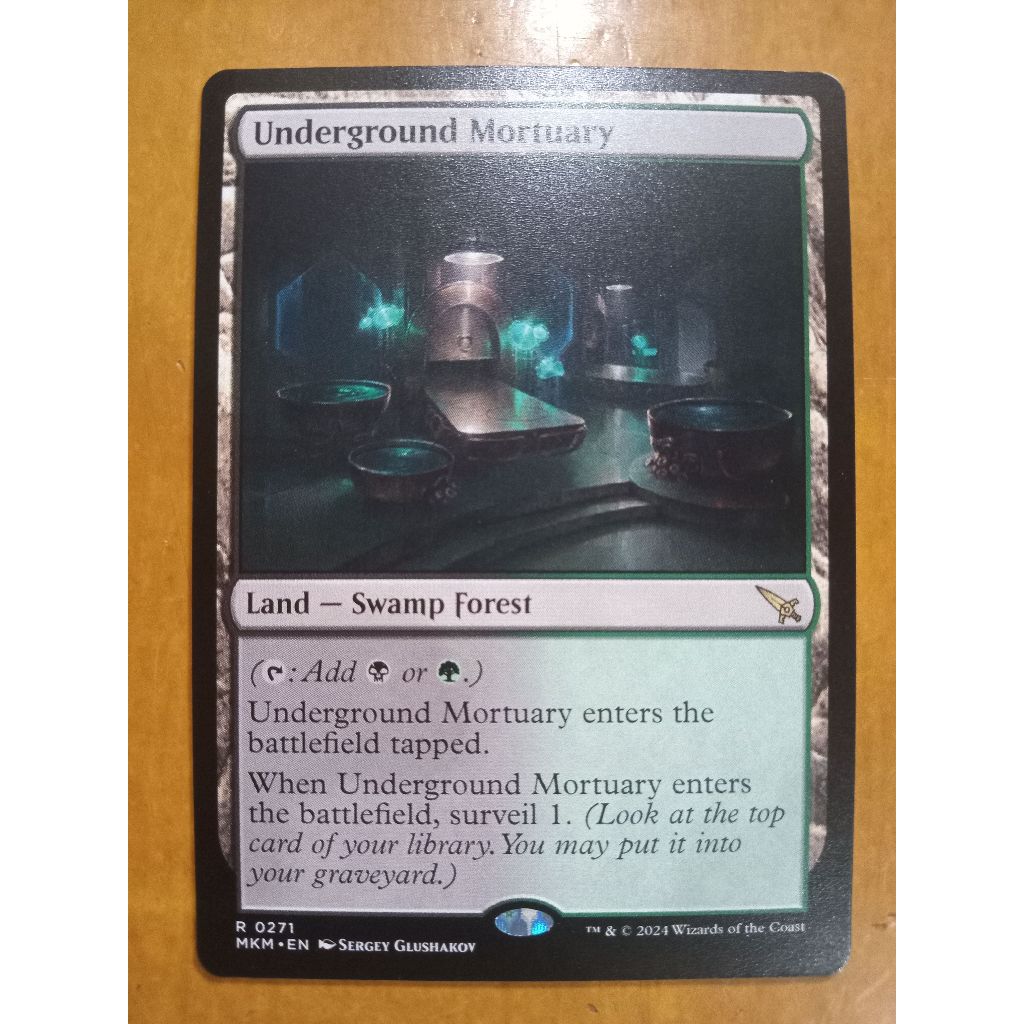 MTG Underground Mortuary Rare Murders at Karlov Manor MKM Magic the ...