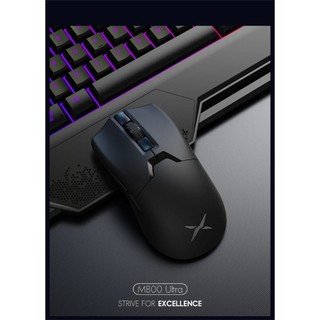 Delux M800 Ultra 2.4GHz Wireless / Wired USB Optical Gaming Mouse with ...