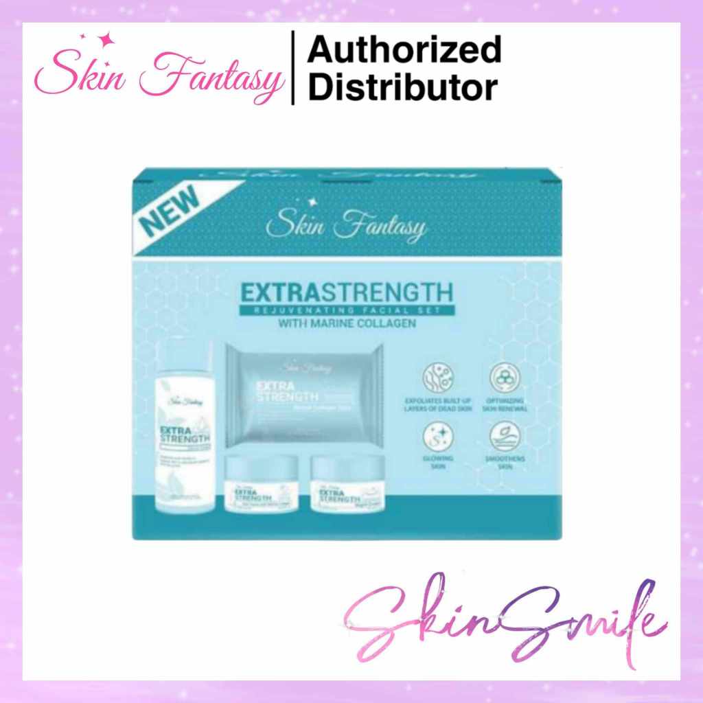Skin Fantasy Extra Strength Rejuvenating Facial Set with Marine ...