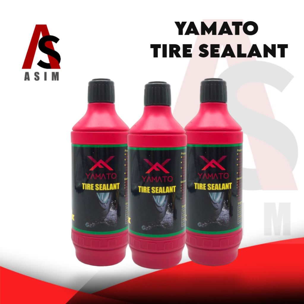 ASIM MOTORCYCLE 1PC YAMATO AUTO TIRE SEALANT 500ML | Shopee Philippines