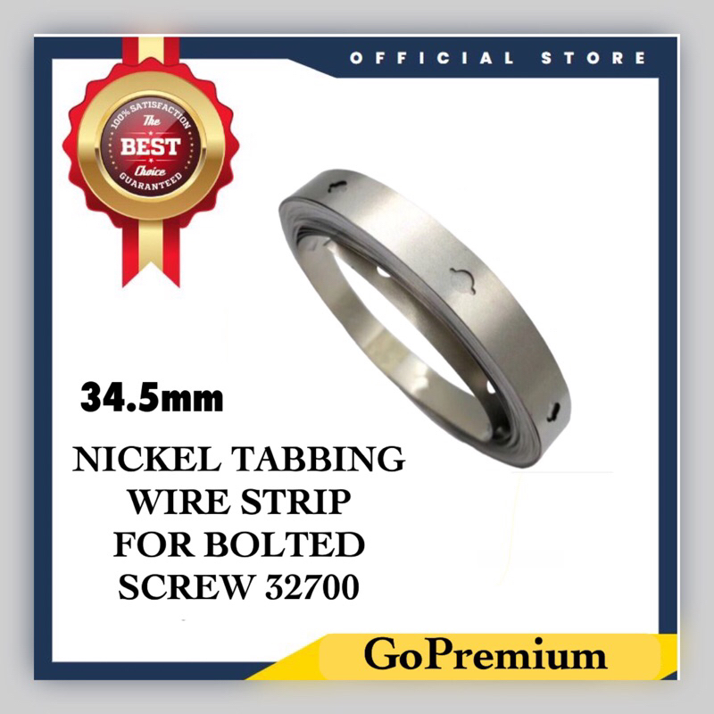 NICKEL TABBING WIRE STRIP FOR BOLTED SCREW 32700 Lifepo4 battery ...