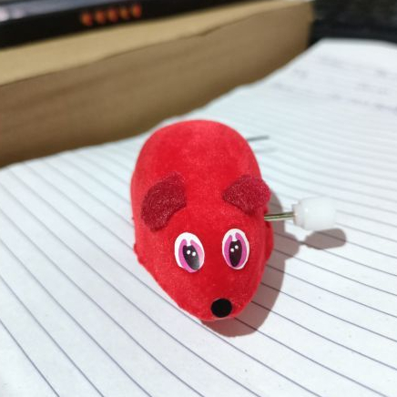 Cat Toy Running Mouse Wireless Winding Mechanism Rat Mouse | Shopee ...