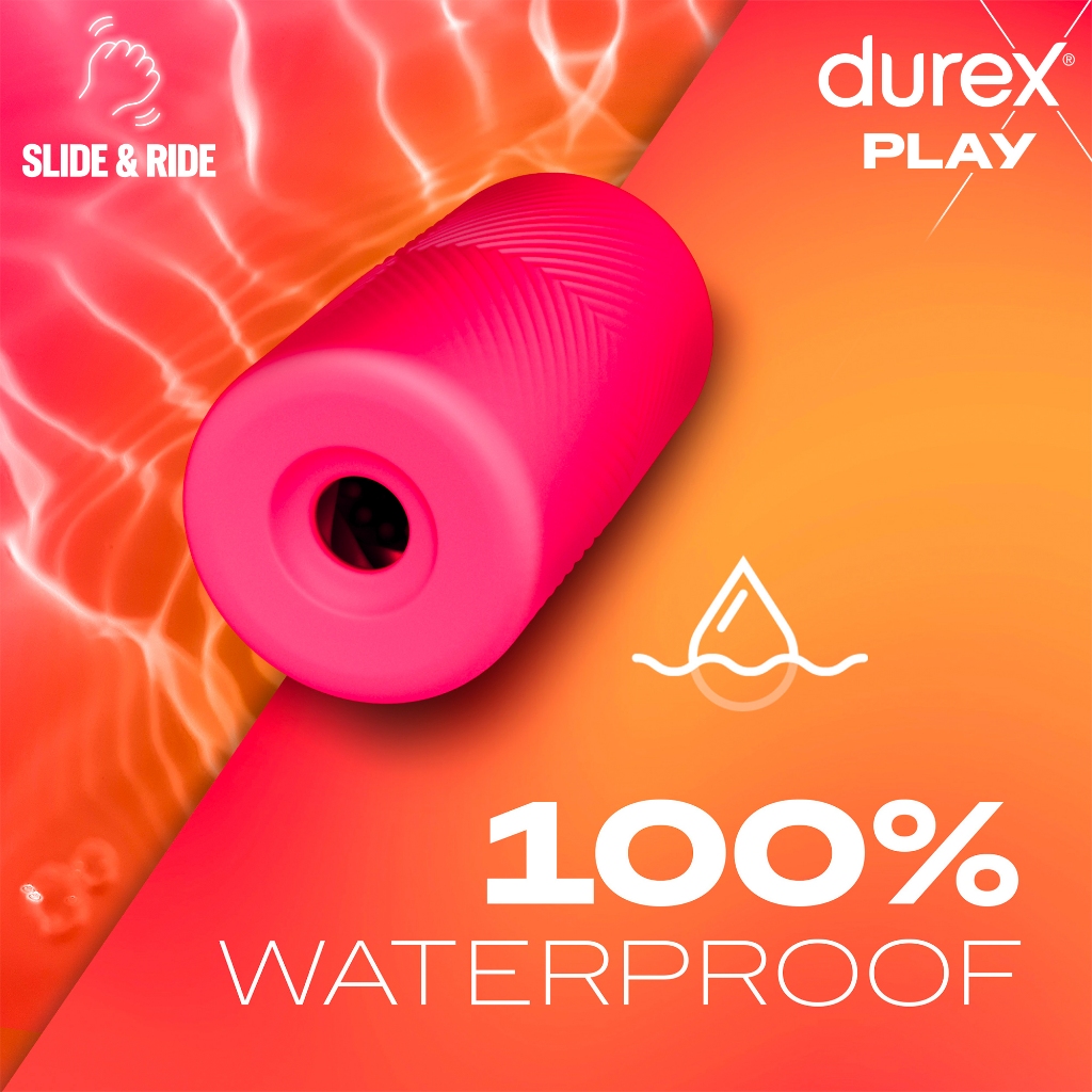 Durex Play Slide & Ride Masturbation Sleeve (for man) | with Play Feel 50mL Lubricant | Shopee ...