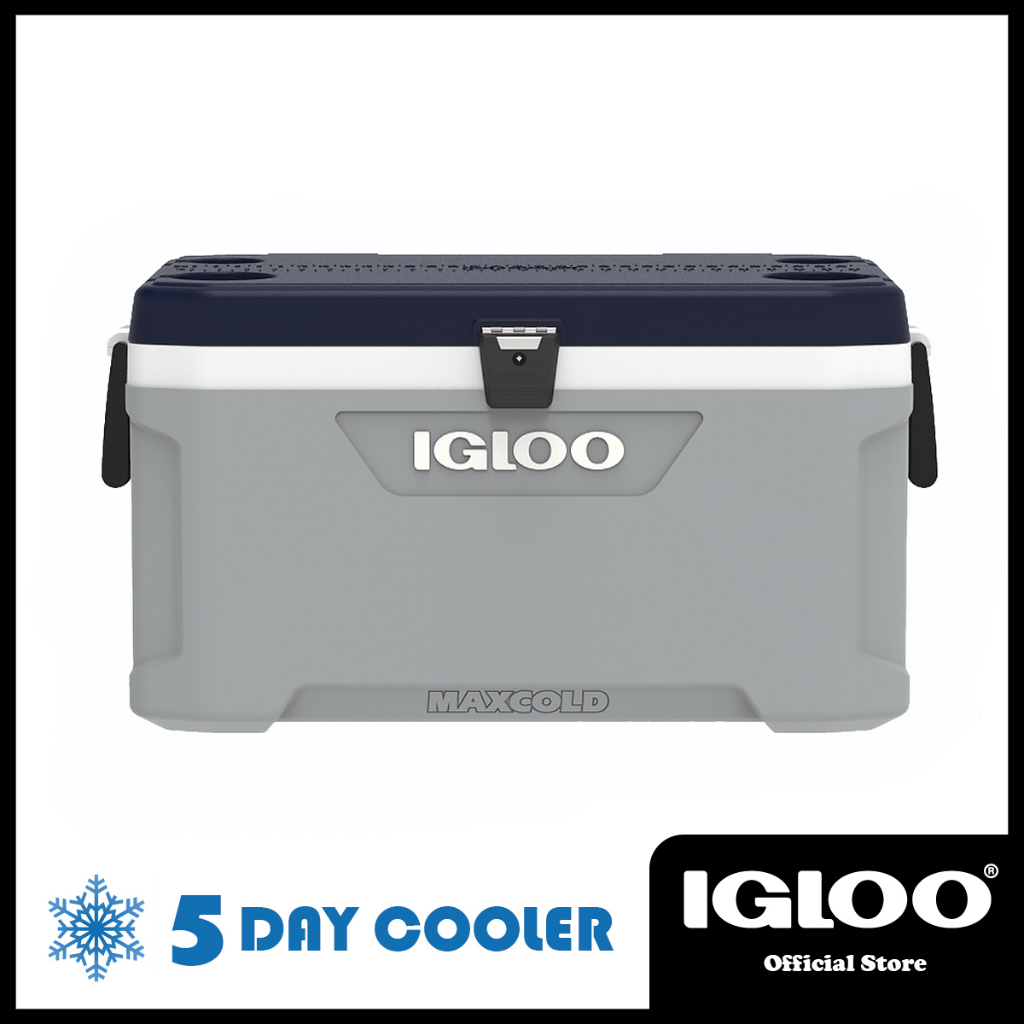 Igloo Maxcold Latitude 70 Qt. Cooler (Ash Gray/Aegean Sea)(50549) | Shopee Philippines