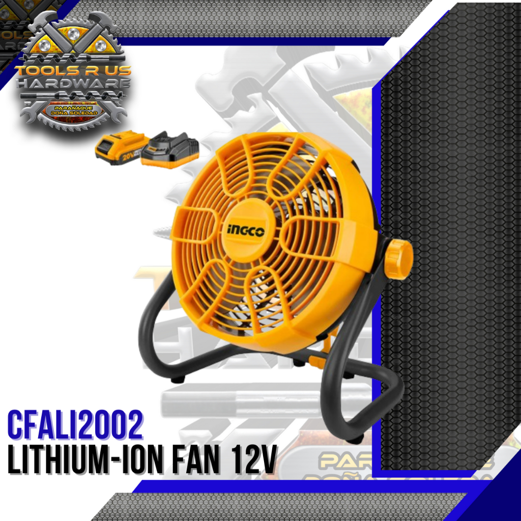 INGCO LITHIUM-ION FAN 12V (CFALI2002) | CORDLESS TOOLS | INDUSTRIAL ...