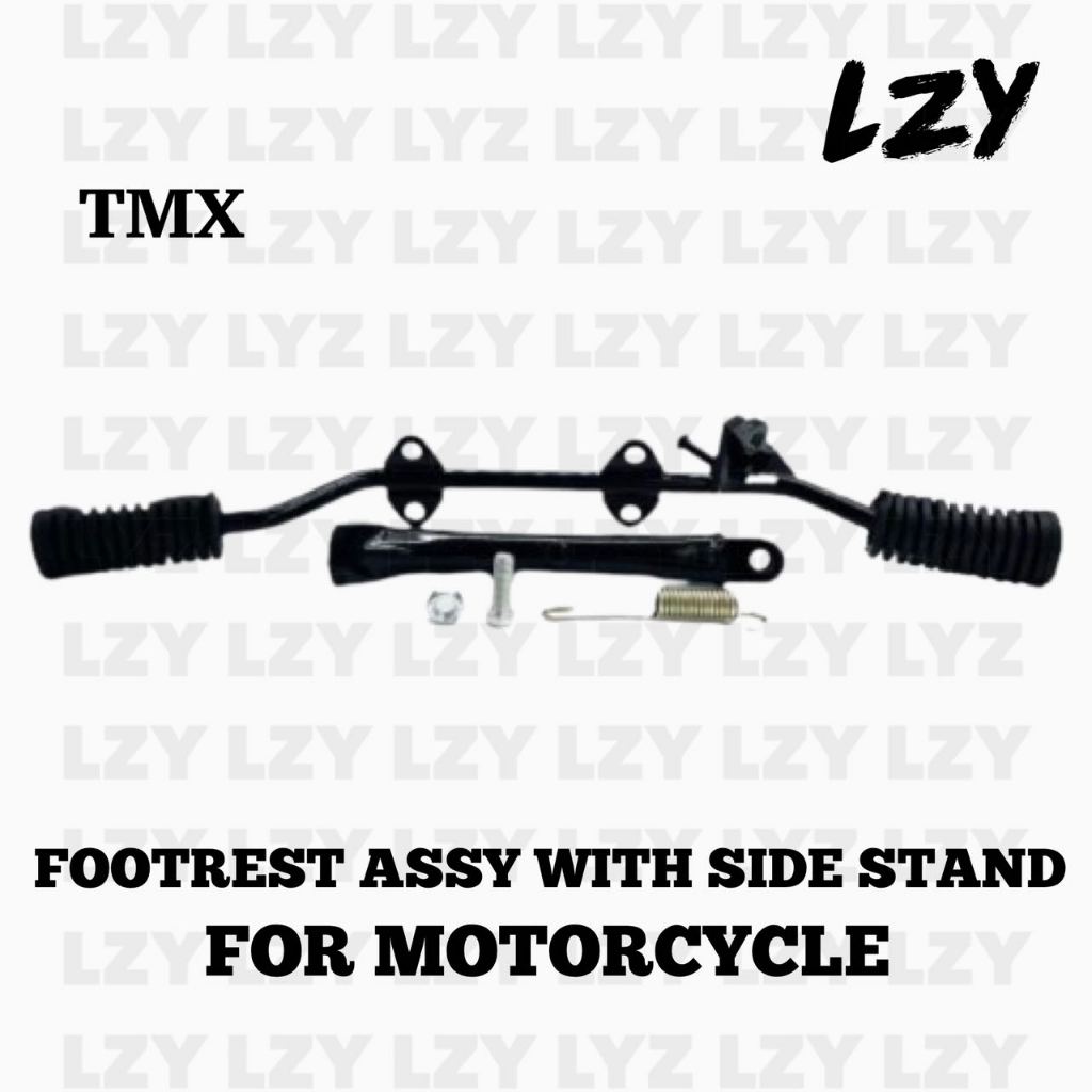 LZY XRM TMX CT100 Front Footrest Assembly with Side Stand Set for ...