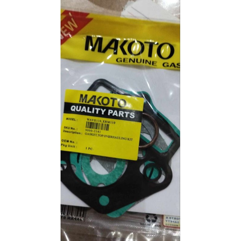 Top Overhauling Gasket Wave 110, XRM 110 | Shopee Philippines