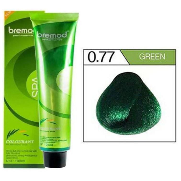 Bremod Hair color Dye Green 8/2 0/77 | Shopee Philippines