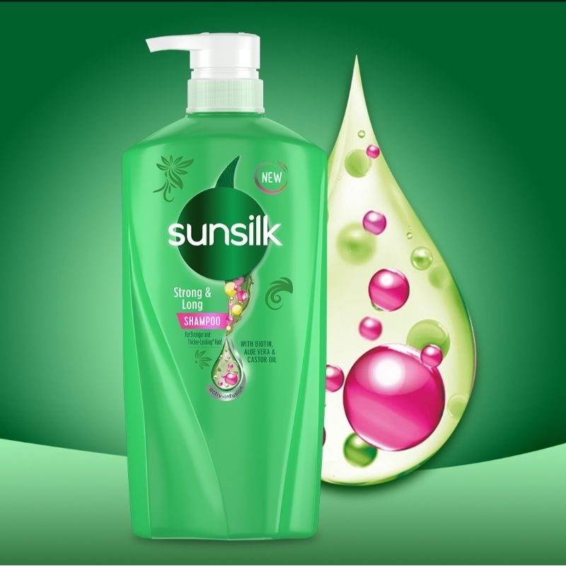 Sunsilk Strong and Long Hair Strengthening Aloe Vera Shampoo for Long ...