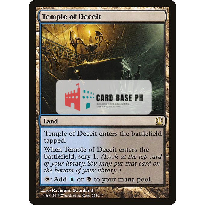 Temple of Deceit - Magic the Gathering Trading Card | Shopee Philippines