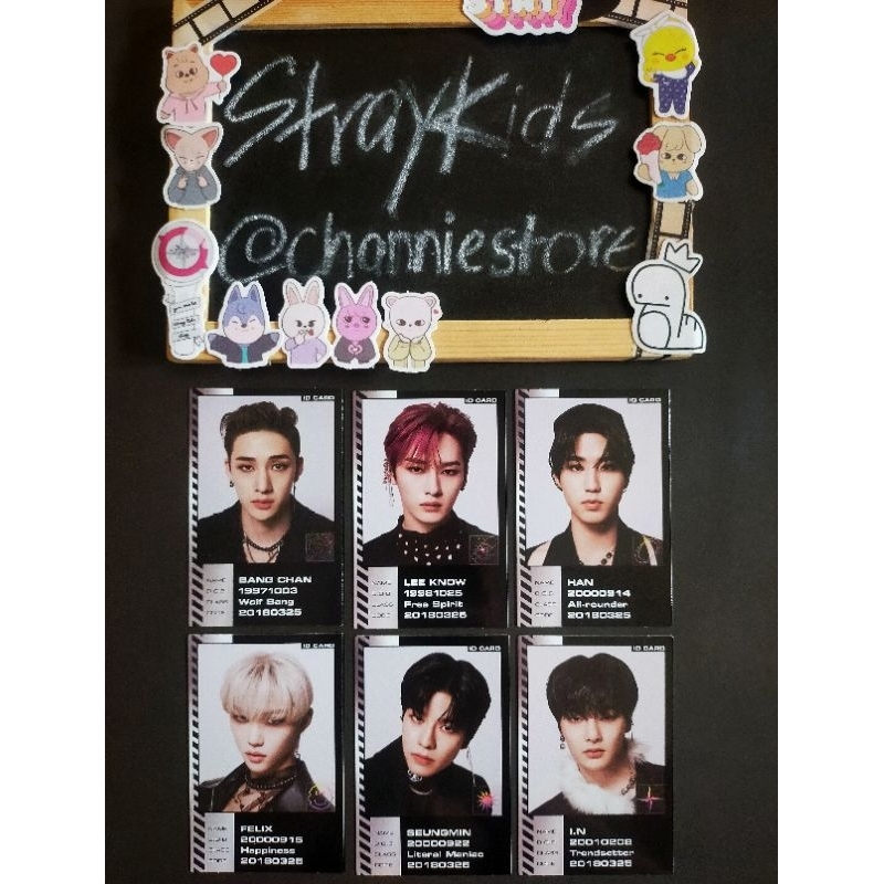 [ON HAND] OFFICIAL Stray Kids SKZ Oddinary ID Photocards PC Felix Hyunjin Lee Know Seungmin ...