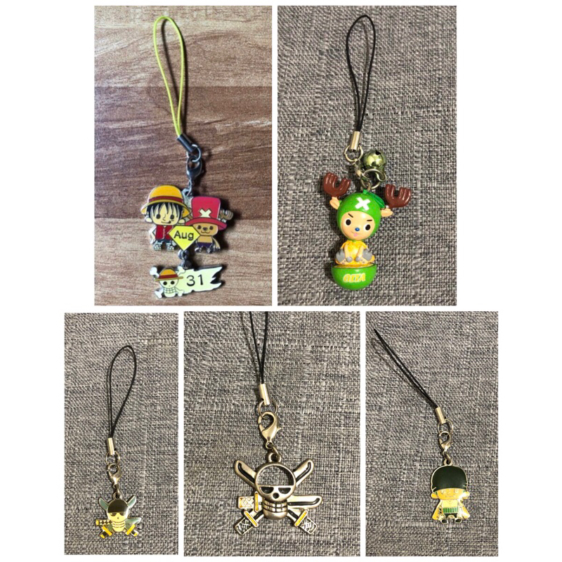 Anime One Piece Phone Strap / Charm Keychain | Shopee Philippines