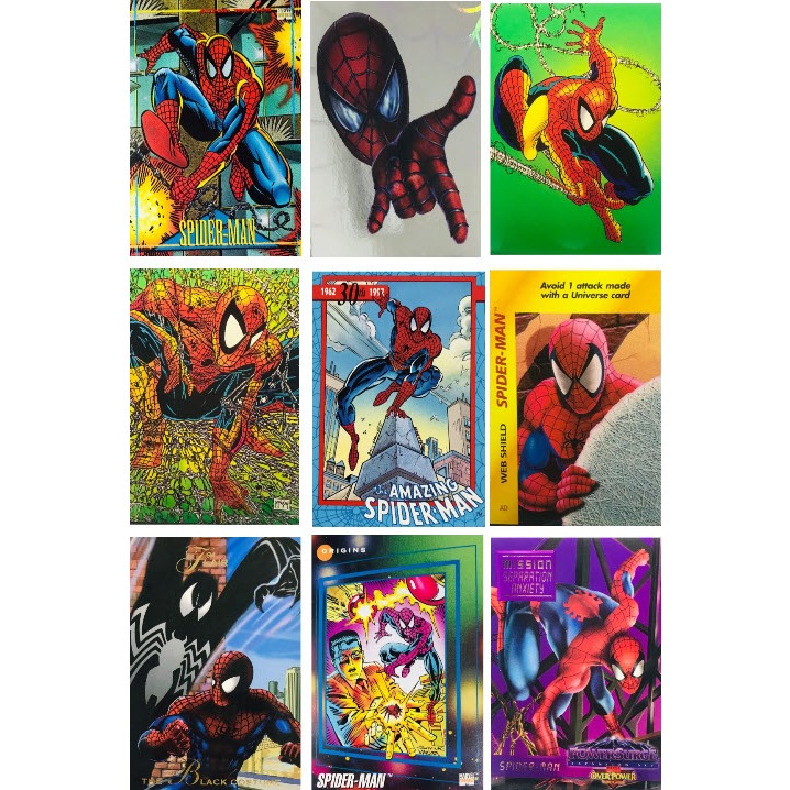 [BATCH 4] SPIDER-MAN COLLECTIBLE CARDS - marvel avengers spiderman ...