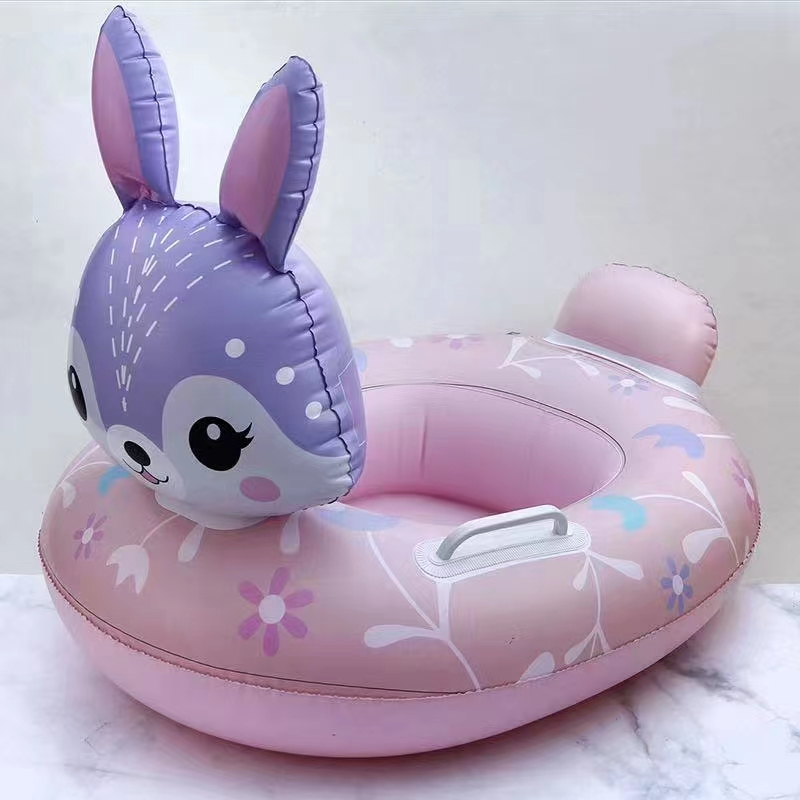 NEW RABBIT Kid Swimming Float Boat Inflatable Floater Salbabida For ...