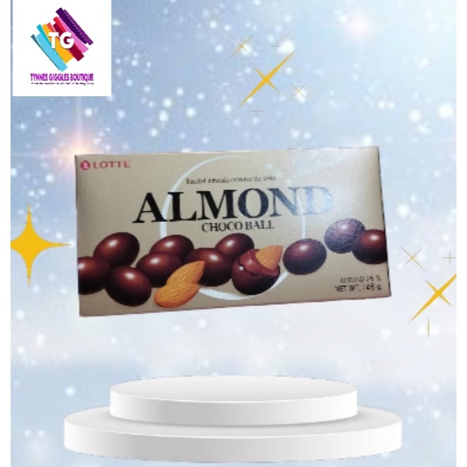 LOTTE CHOCOLATE ALMOND BALL 46G | Shopee Philippines