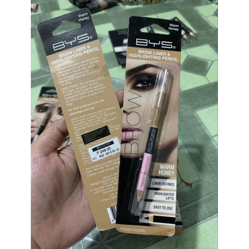 ORIGINAL BYS BROW LINER AND HIGHLIGHTING PENCIL | Shopee Philippines